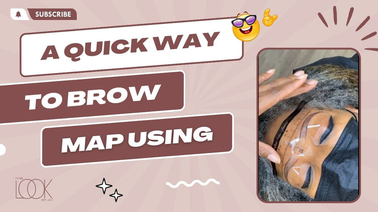 A Quick Way to Brow Map Using | The Look By Joi
